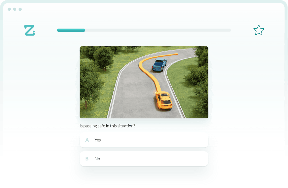 FREE 2024 Permit Practice Test | Zutobi Drivers Ed