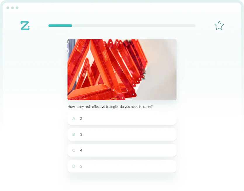 FREE 2025 CDL Practice Test | Zutobi Drivers Ed