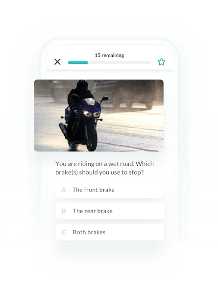 FREE 2024 Motorcycle Permit Practice Test | Zutobi Drivers Ed