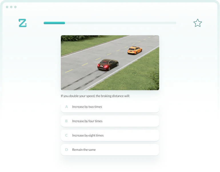 Free Florida DMV Practice Test 2023 | Zutobi Drivers Ed