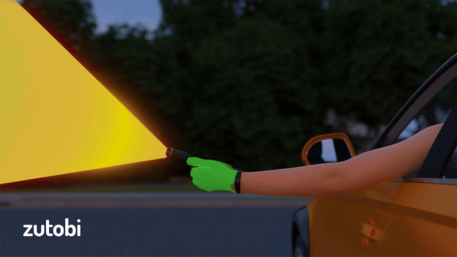 The Hand Signals for Driving: Right, Left, Stop [Video] | Zutobi