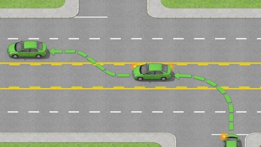 Center Turn Lane Rules Explained | Zutobi Drivers Ed
