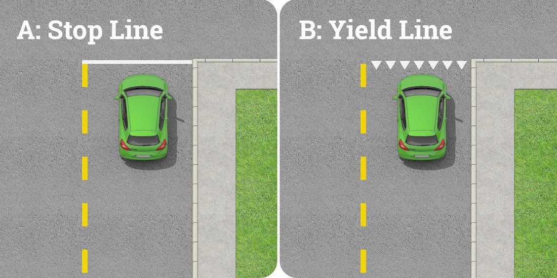 Who Goes First at Controlled Intersections? STOP & YIELD Signs