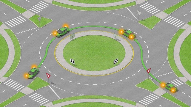 How to Use a Roundabout Correctly: Traffic Rules & Signaling