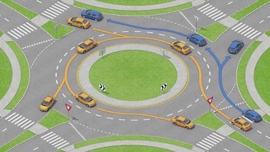 How to Use a Roundabout Correctly: Traffic Rules & Signaling