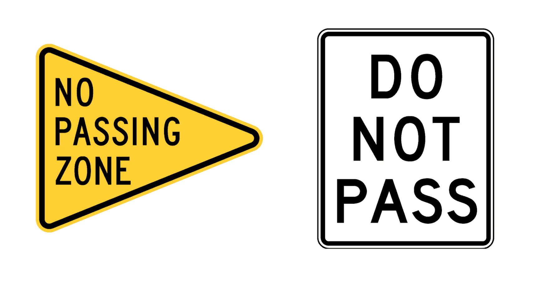 What Is a Pennant Sign & What Does It Mean? | Zutobi Drivers Ed