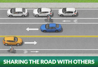 Sharing the Road with Other Road Users | Zutobi Drivers Ed