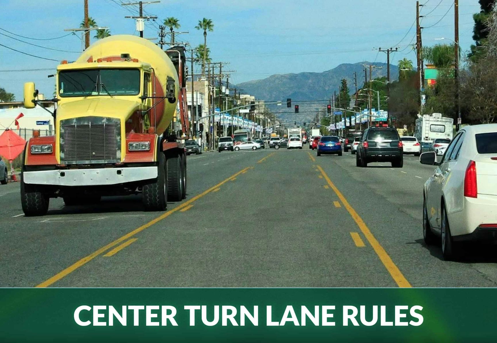 Center Turn Lane Rules Explained | Zutobi Drivers Ed