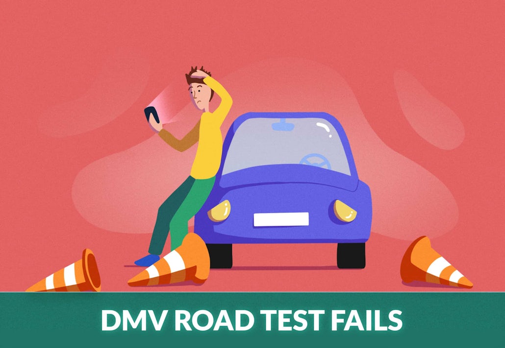 The Most Common Driving Test Mistakes & Automatic Fails