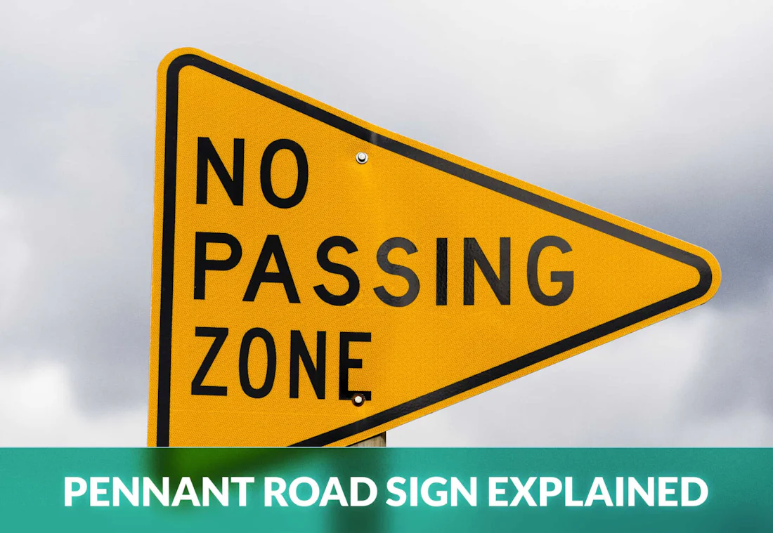 What Is a Pennant Sign & What Does It Mean? | Zutobi Drivers Ed