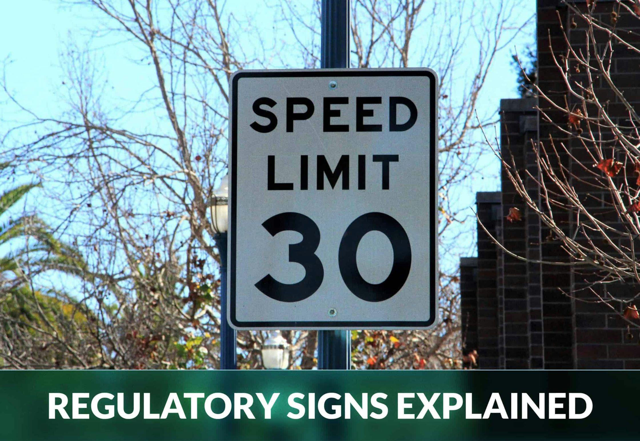 Regulatory Signs Explained: 40 Most Common & Their Meaning
