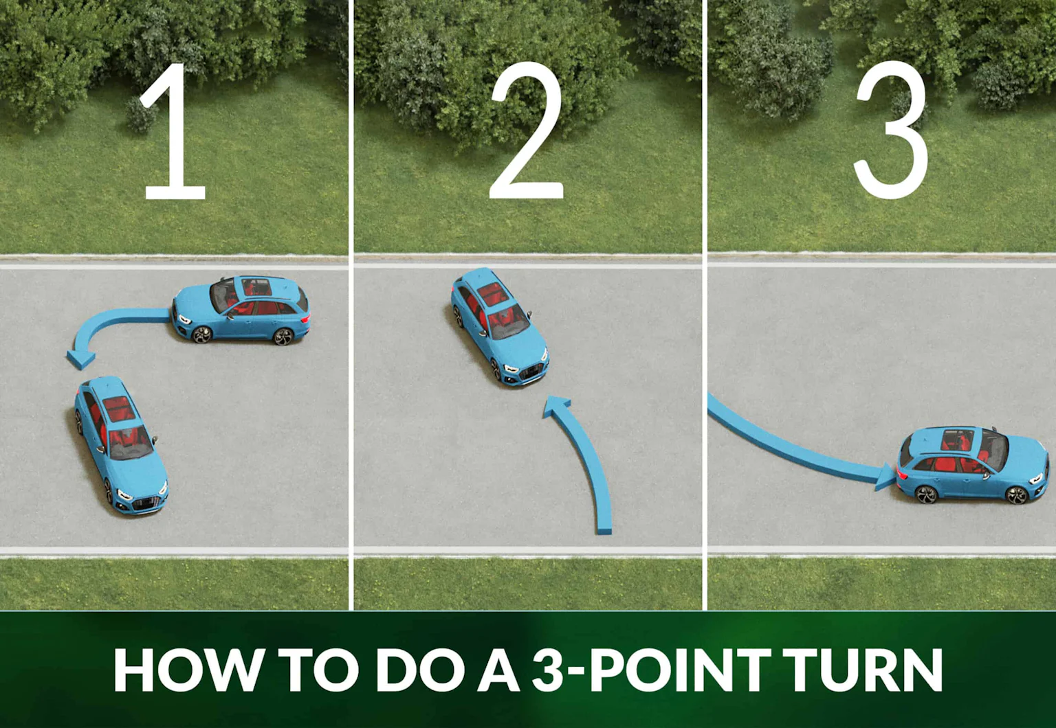 How To Do A 3 Point Turn Step by Step Zutobi Drivers Ed How To Do A 3 Point Turn Step by Step Zutobi Drivers Ed