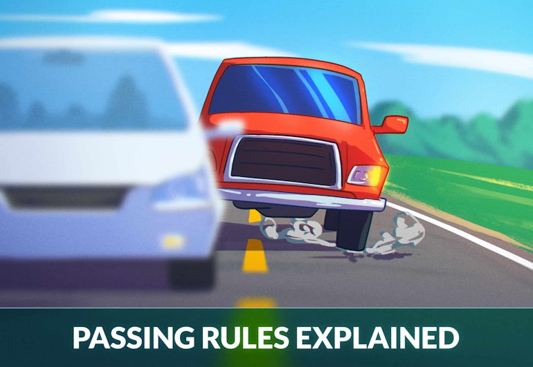 Tips & Rules for Passing Another Vehicle - A Driver's Guide