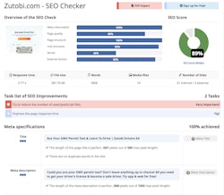 Driving School SEO & Website Optimization
