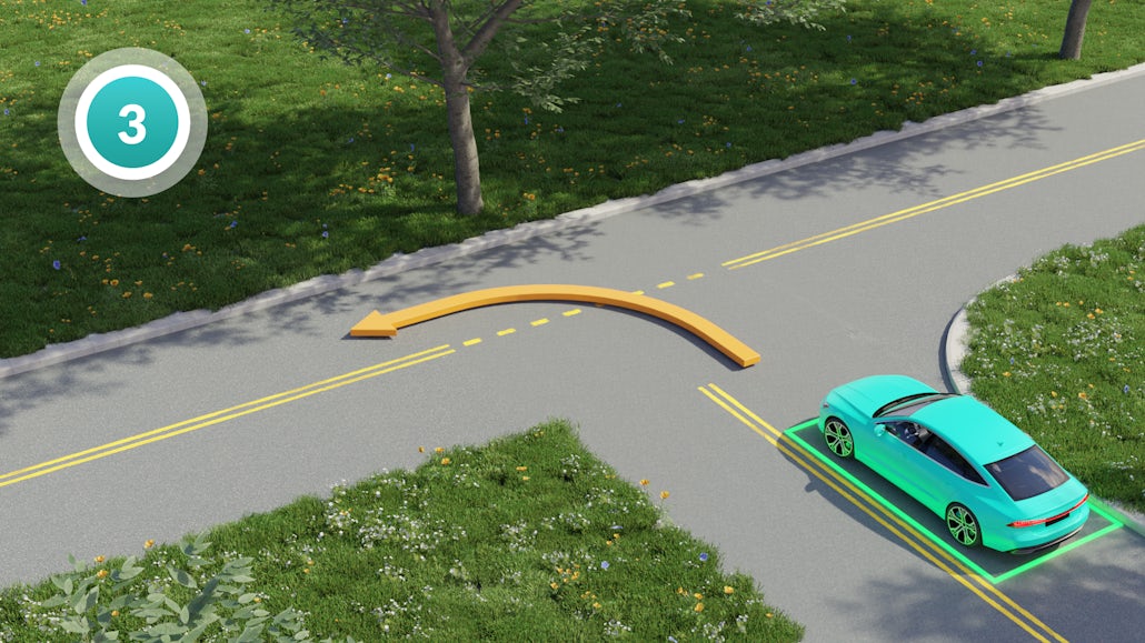 How to Do a Two Point Turn in 4 Steps | Zutobi Drivers Ed