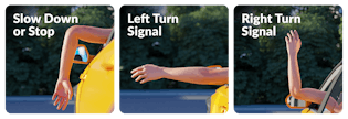 Hand Signals for Driving Explained: Right, Left, Stop, Slow