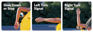 Hand Signals for Driving Explained: Right, Left, Stop, Slow