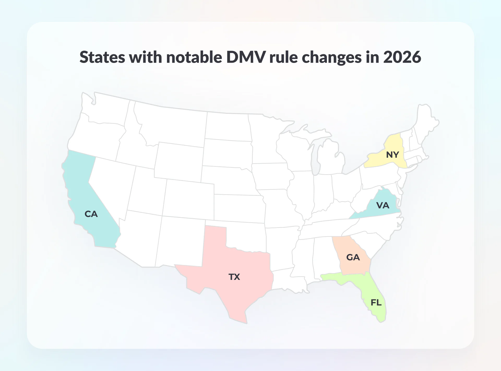 2026 DMV Rules & Test Updates: What New Drivers Need to Know (By State ...