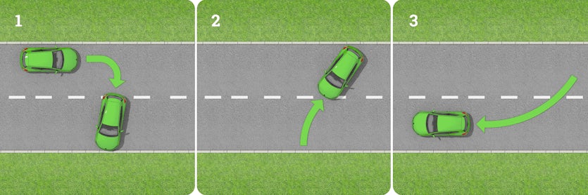 How to Do a Three Point Turn in 4 Steps | Zutobi