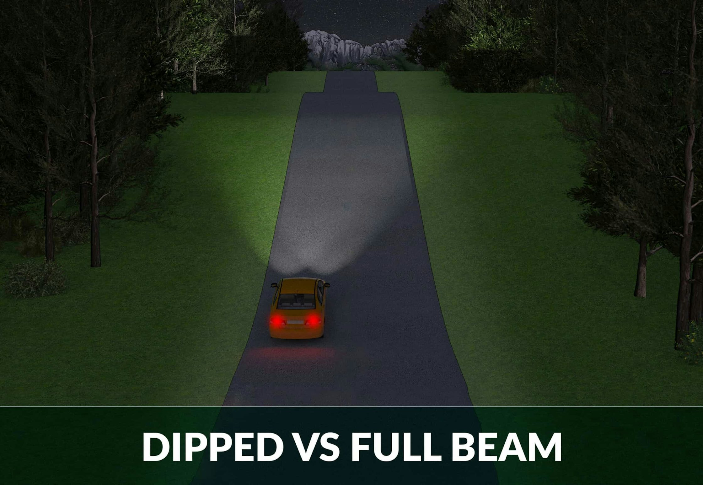 Dipped Headlights vs Full Beam: When to Use Them