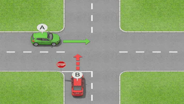 Rules When Facing a Give Way or Stop Sign: Who Goes First?