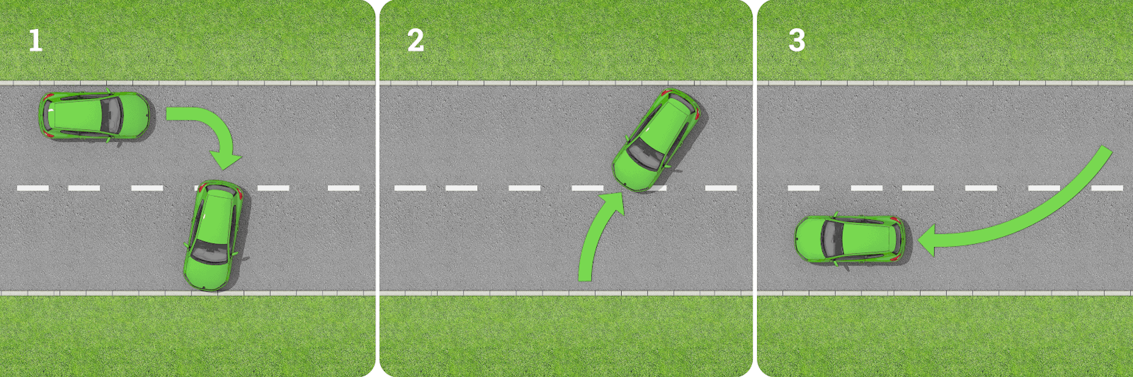 How to do a 3 Point Turn? Learn in 4 Easy Steps