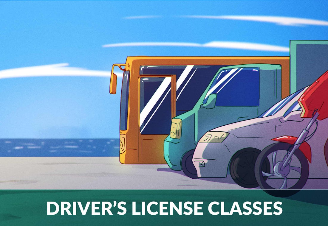 Driver's Licence Classes in Australia: C, LR, MR, HR, HC, MC, R